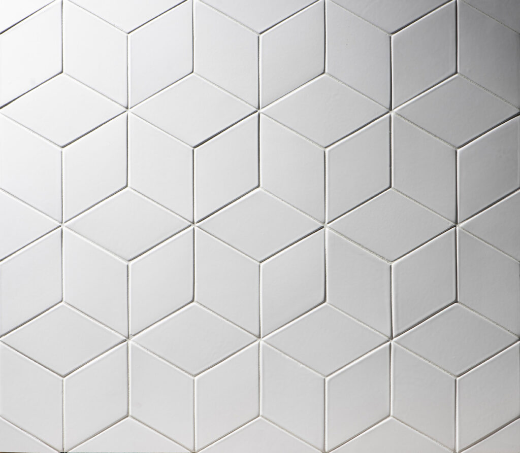Ashbury_Rhomboid_Paperwhite | Tile and countertops | Santa Rosa Tile ...